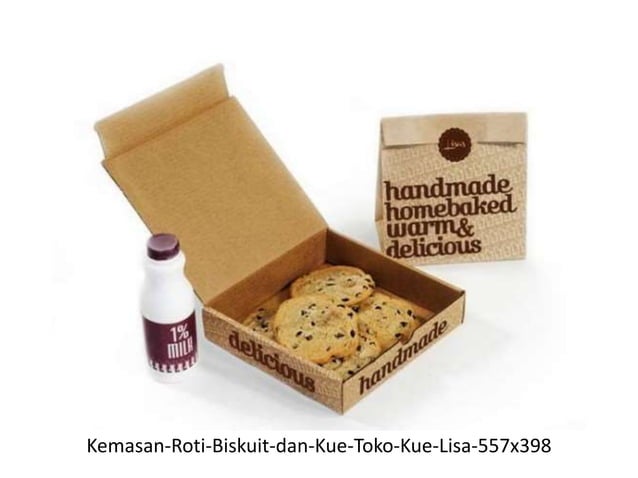 50 contoh desain kemasan roti kue dan biskuit | PPTX | Desserts and ...
