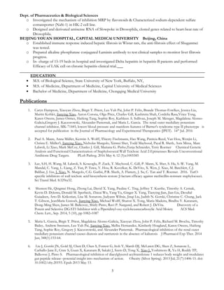 Jianying Xiao CV 2016 | PDF