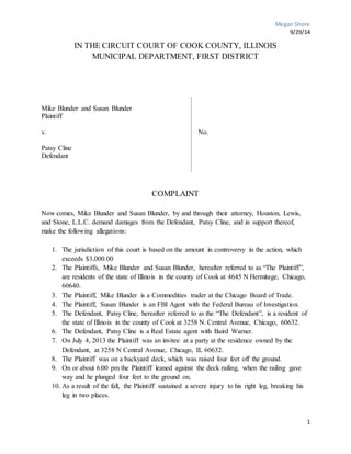 complaint | DOCX