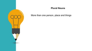 Singular aND pLURAL nOUNS IN eNGLISH CLASS | PPTX