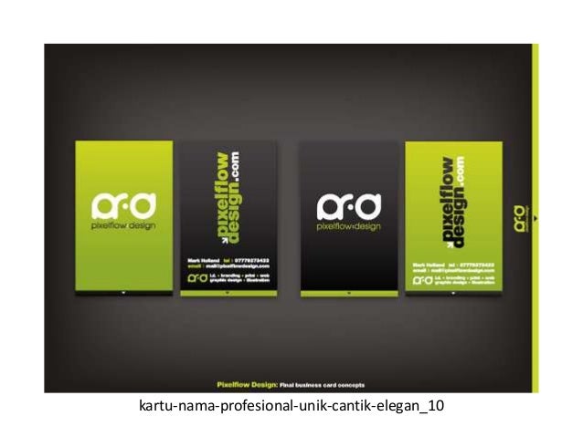 50 desain kartu nama unik dan inspiratif yang akan mempengaruhi profe…