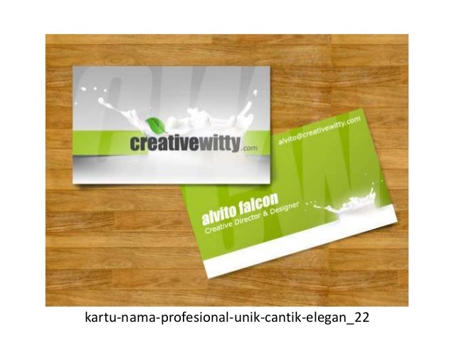 50 desain kartu nama unik dan inspiratif yang akan mempengaruhi profe…