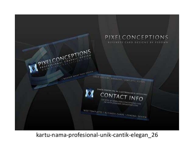 50 desain kartu nama unik dan inspiratif yang akan mempengaruhi profe…
