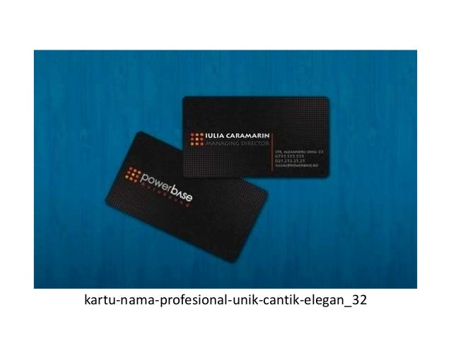 50 desain kartu nama unik dan inspiratif yang akan mempengaruhi profe…