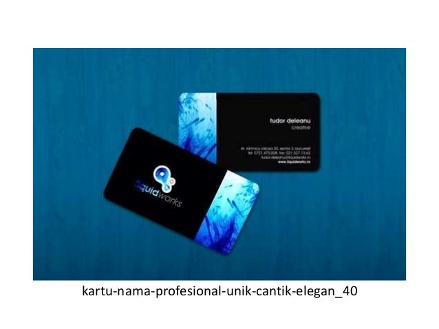 50 desain kartu nama unik dan inspiratif yang akan mempengaruhi profe…