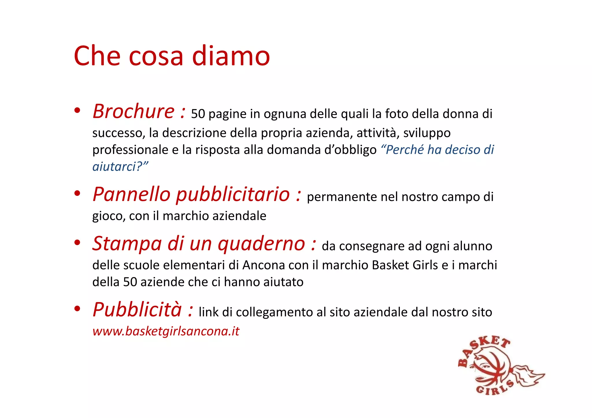 Donne per crescere Donne | PPT