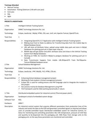 Resume | PDF