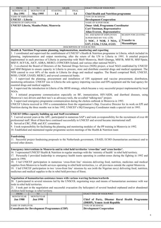 Personal history (CV) update November 2015 | PDF