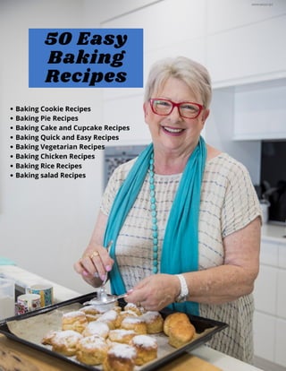 50 Easy Baking Recipes | PDF
