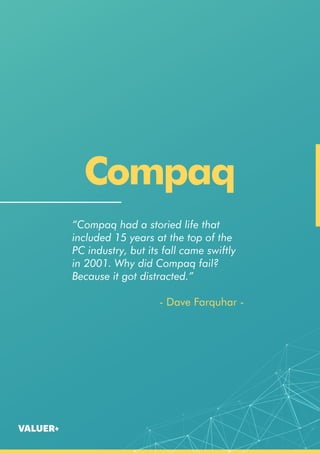 50 examples of corporations that failed to innovate | PDF