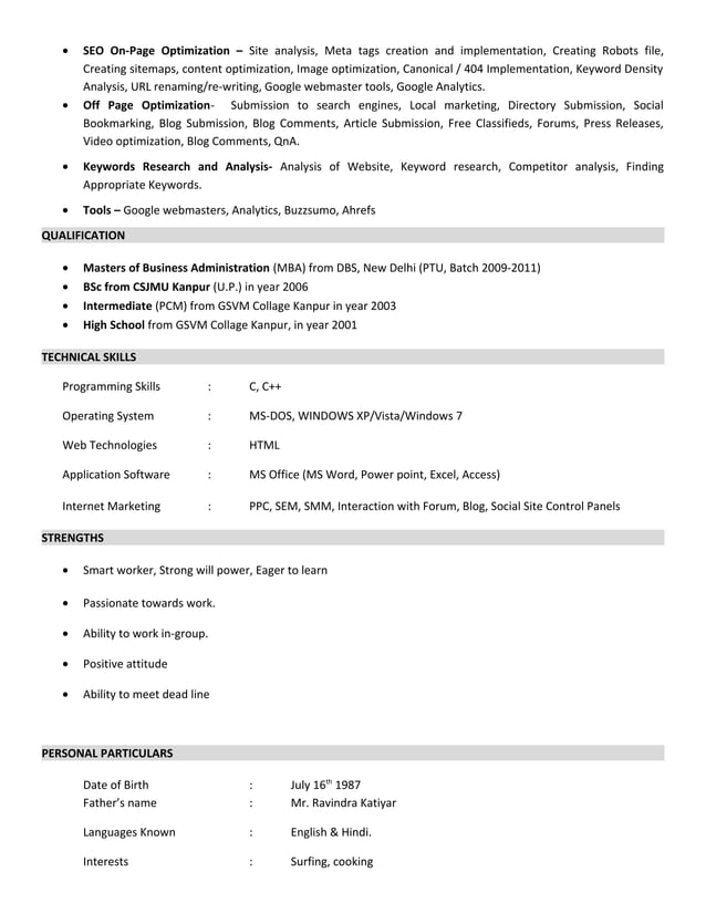 Anju-Katiyar-CV | PDF