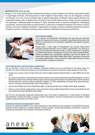 Anexas Europe Services - Brochure - New | PDF