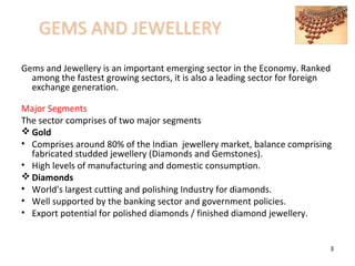 Gems and Jewellery Industry in India | PPT