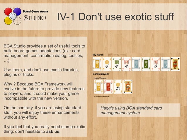 BGA Studio Guidelines | PDF