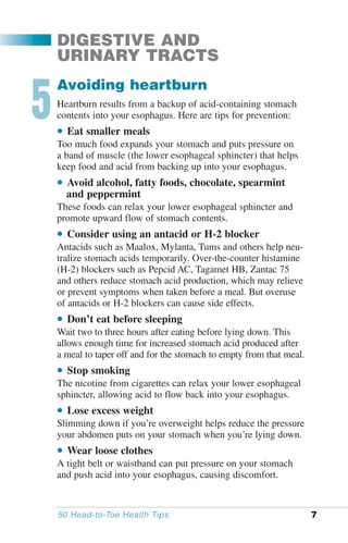50 health tips | PDF