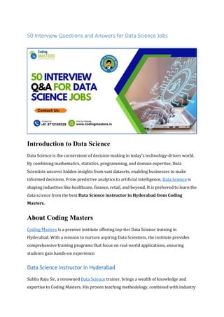 50 Interview Questions and Answers for Data Science Jobs.pdf
