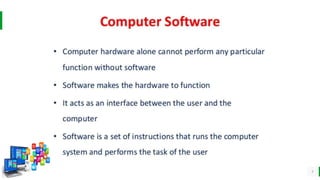 (50)introduction to computer software ppt hari master piece | PPT