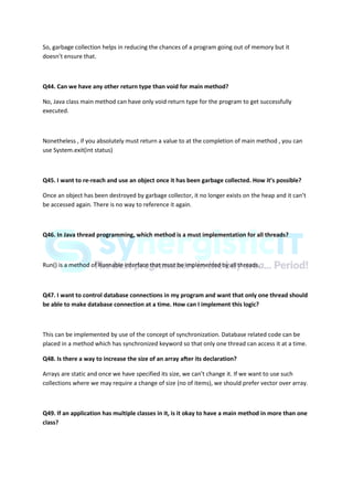 50+ java interview questions | PDF