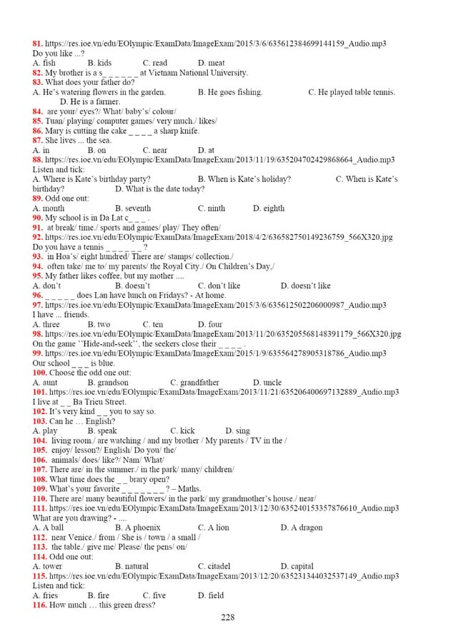 50 ĐỀ LUYỆN THI IOE LỚP 4 - NĂM HỌC 2022-2023 (CÓ LINK HÌNH, FILE AUDIO VÀ ĐÁP ÁN) (BỘ CHUẨN).pdf