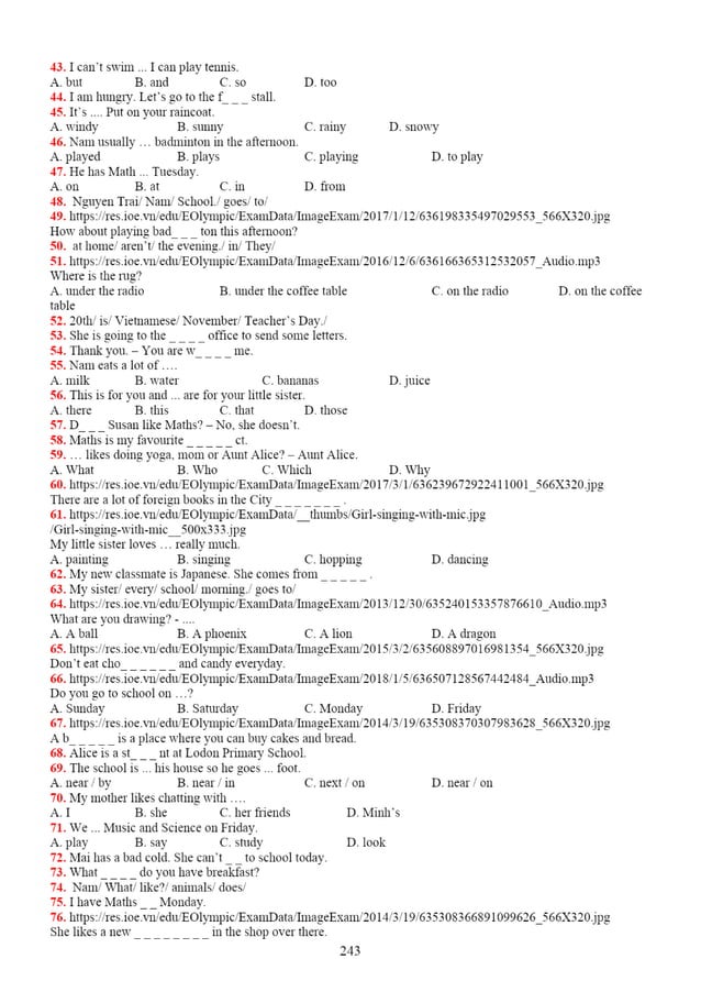 50 ĐỀ LUYỆN THI IOE LỚP 4 - NĂM HỌC 2022-2023 (CÓ LINK HÌNH, FILE AUDIO VÀ ĐÁP ÁN) (BỘ CHUẨN).pdf