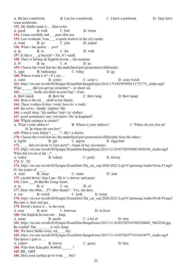 50 ĐỀ LUYỆN THI IOE LỚP 5 - NĂM HỌC 2022-2023 (CÓ LINK HÌNH, FILE AUDIO VÀ ĐÁP ÁN) (BỘ CHUẨN).pdf