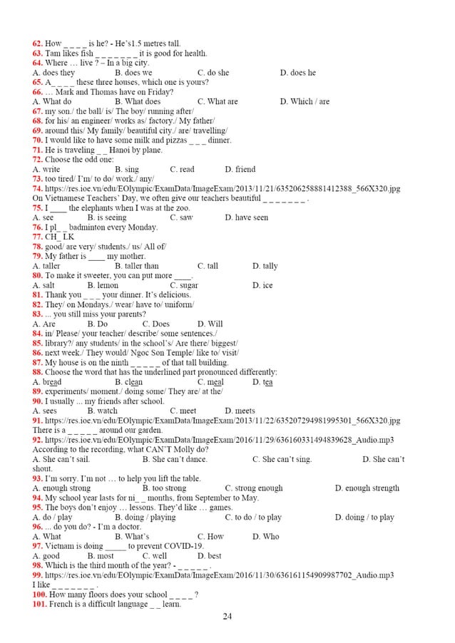 50 ĐỀ LUYỆN THI IOE LỚP 5 - NĂM HỌC 2022-2023 (CÓ LINK HÌNH, FILE AUDIO VÀ ĐÁP ÁN) (BỘ CHUẨN).pdf