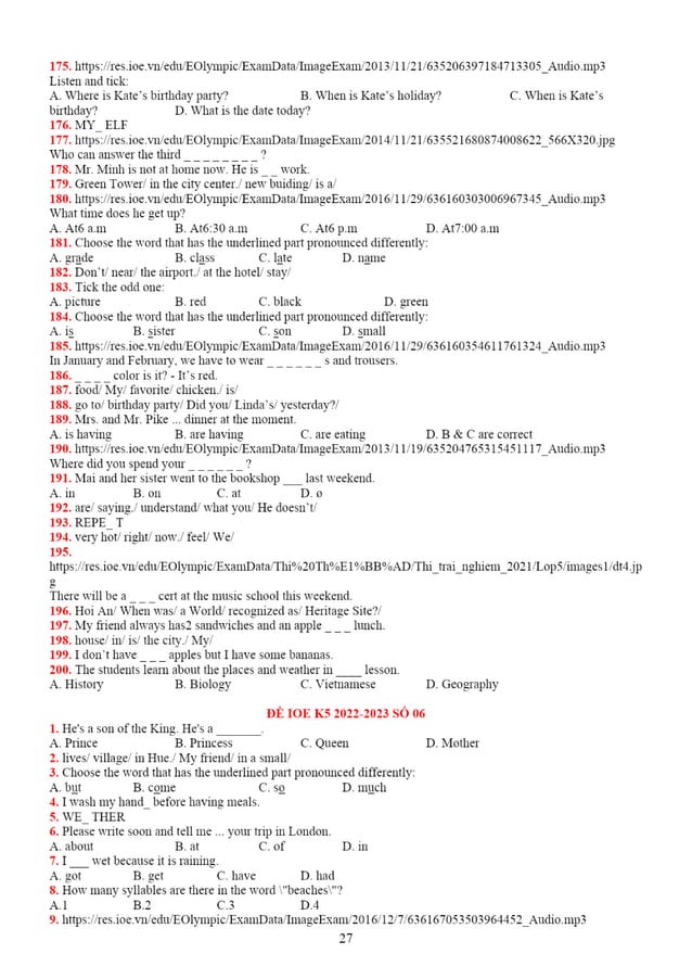 50 ĐỀ LUYỆN THI IOE LỚP 5 - NĂM HỌC 2022-2023 (CÓ LINK HÌNH, FILE AUDIO VÀ ĐÁP ÁN) (BỘ CHUẨN).pdf