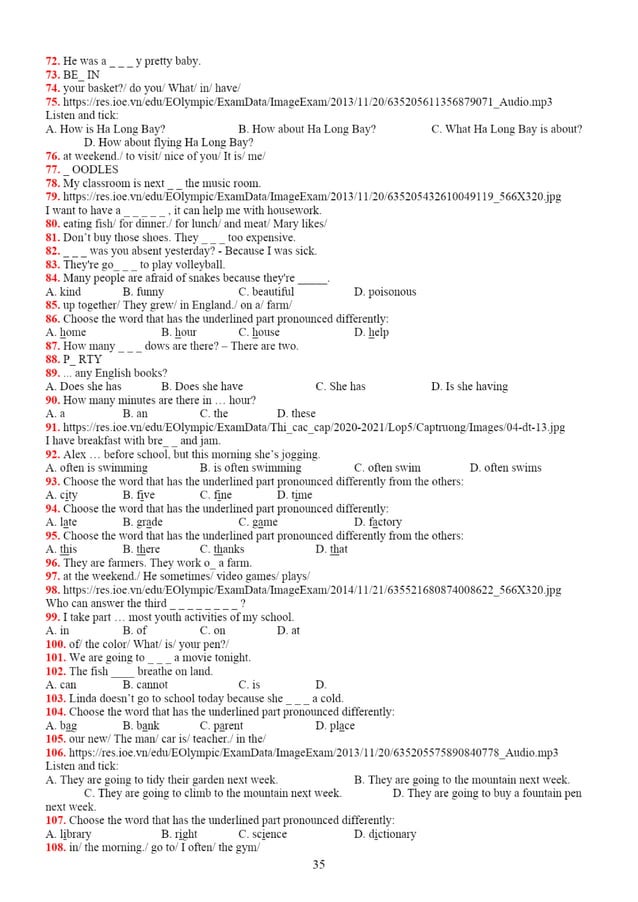 50 ĐỀ LUYỆN THI IOE LỚP 5 - NĂM HỌC 2022-2023 (CÓ LINK HÌNH, FILE AUDIO VÀ ĐÁP ÁN) (BỘ CHUẨN).pdf