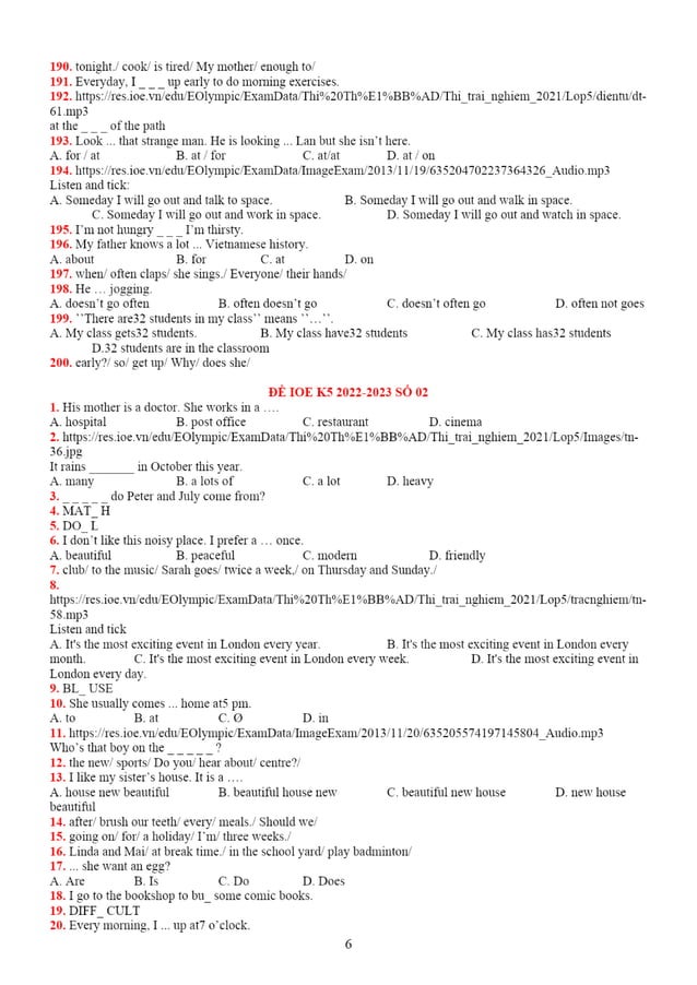 50 ĐỀ LUYỆN THI IOE LỚP 5 - NĂM HỌC 2022-2023 (CÓ LINK HÌNH, FILE AUDIO VÀ ĐÁP ÁN) (BỘ CHUẨN).pdf