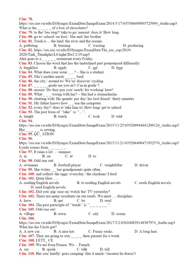 50 ĐỀ LUYỆN THI IOE LỚP 6 - NĂM HỌC 2022-2023 (CÓ LINK HÌNH, FILE AUDIO VÀ ĐÁP ÁN) (BỘ CHUẨN).pdf