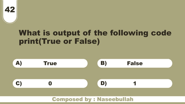 50 MCQS of python (datatypes & Operaors).pptx