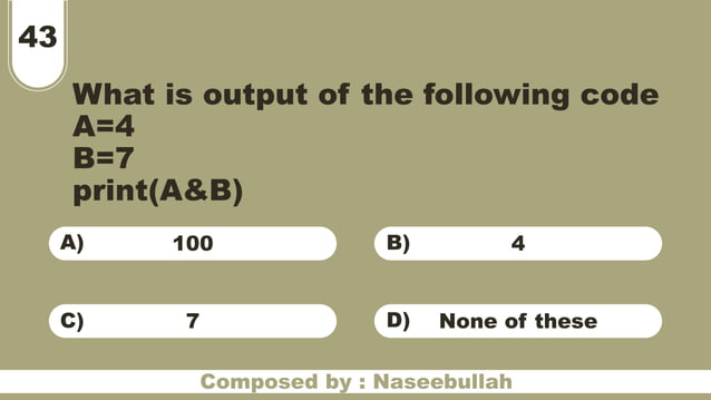 50 MCQS of python (datatypes & Operaors).pptx