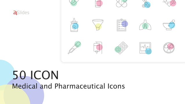 50 Medical and Pharmaceutical Icons.pptx