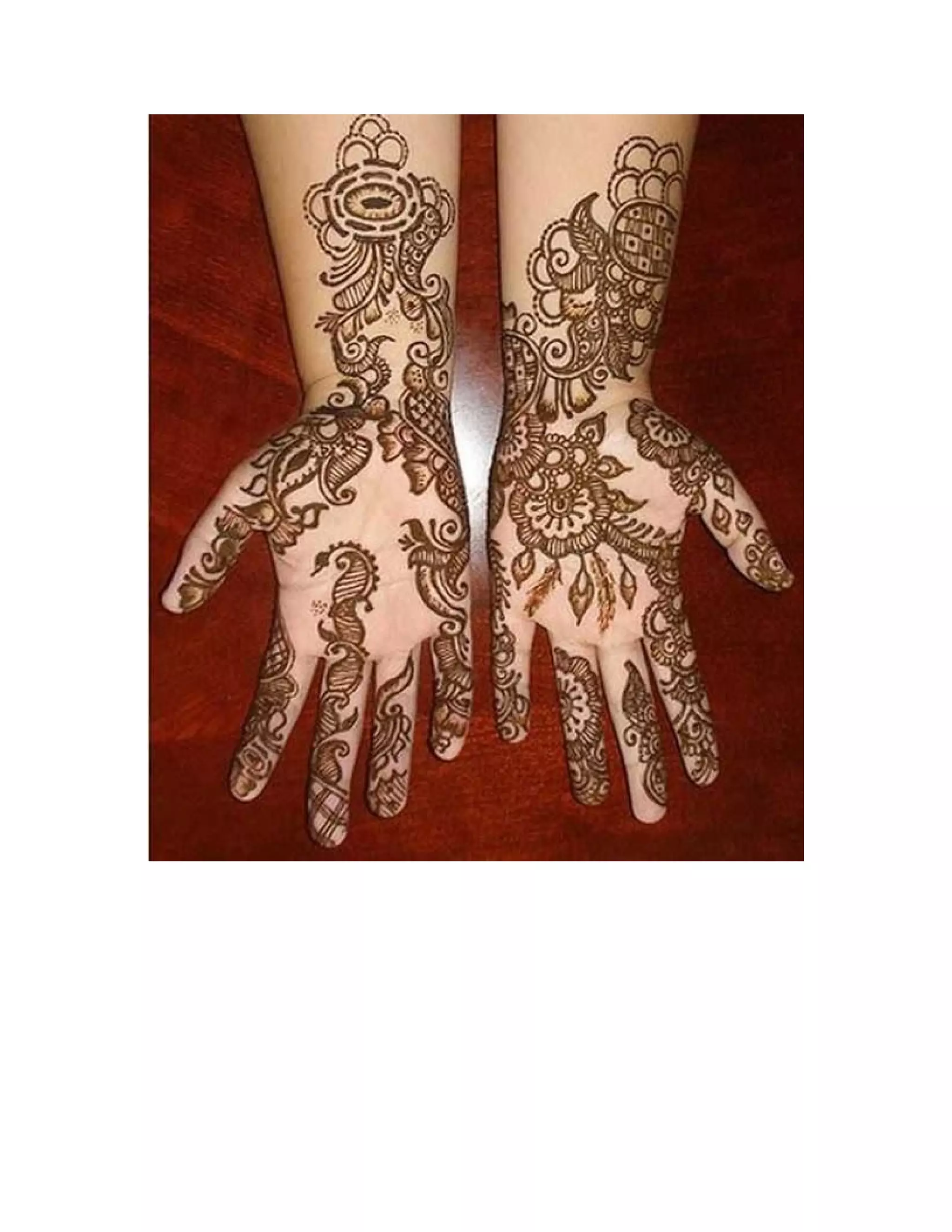50+ mind blowingly simple mehandi designs (1) | PDF
