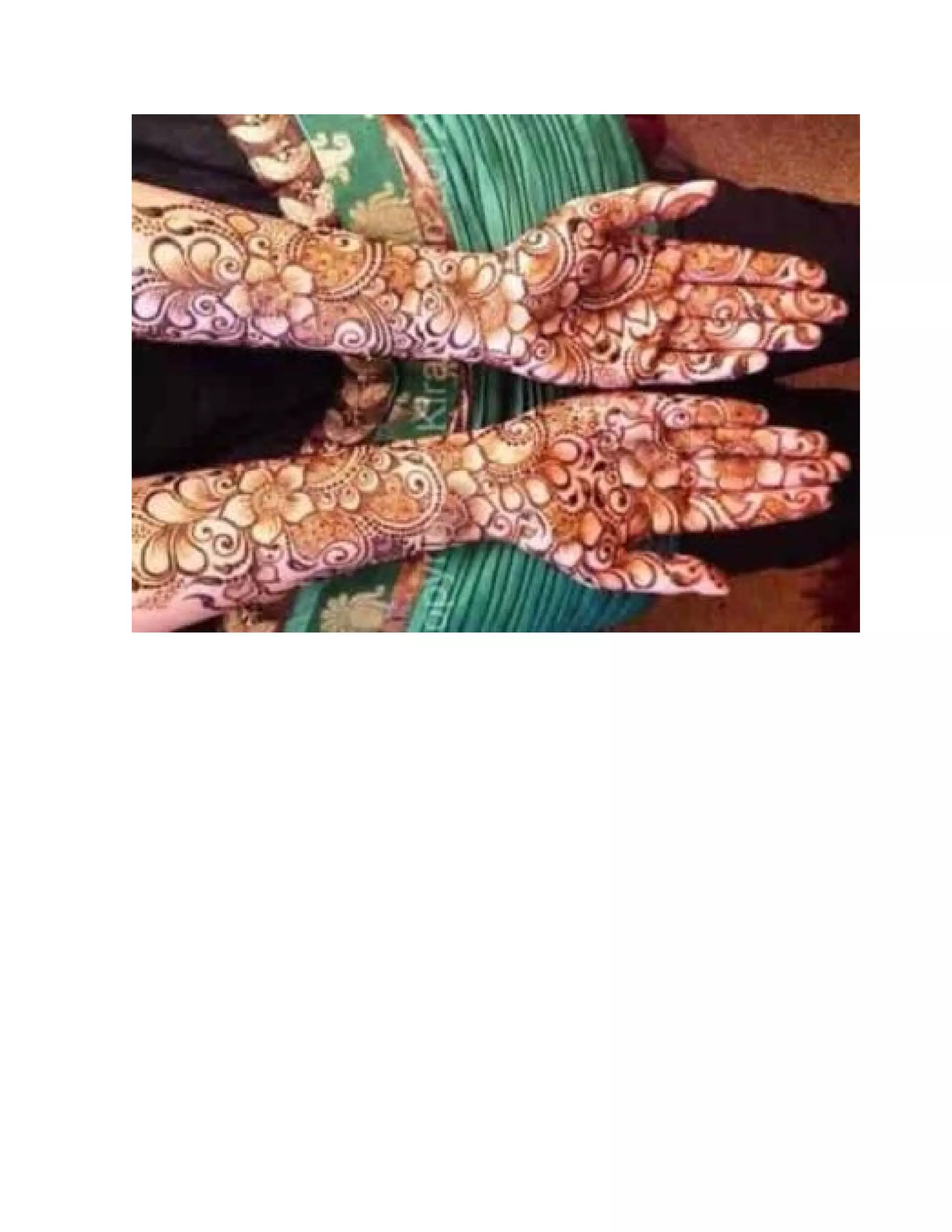 50+ mind blowingly simple mehandi designs (1) | PDF