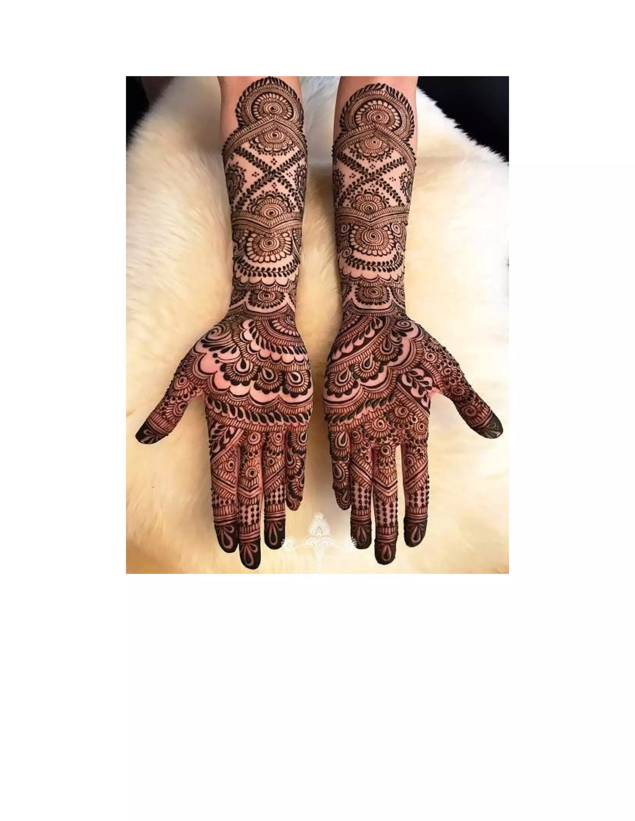 50+ mind blowingly simple mehandi designs (1) | PDF