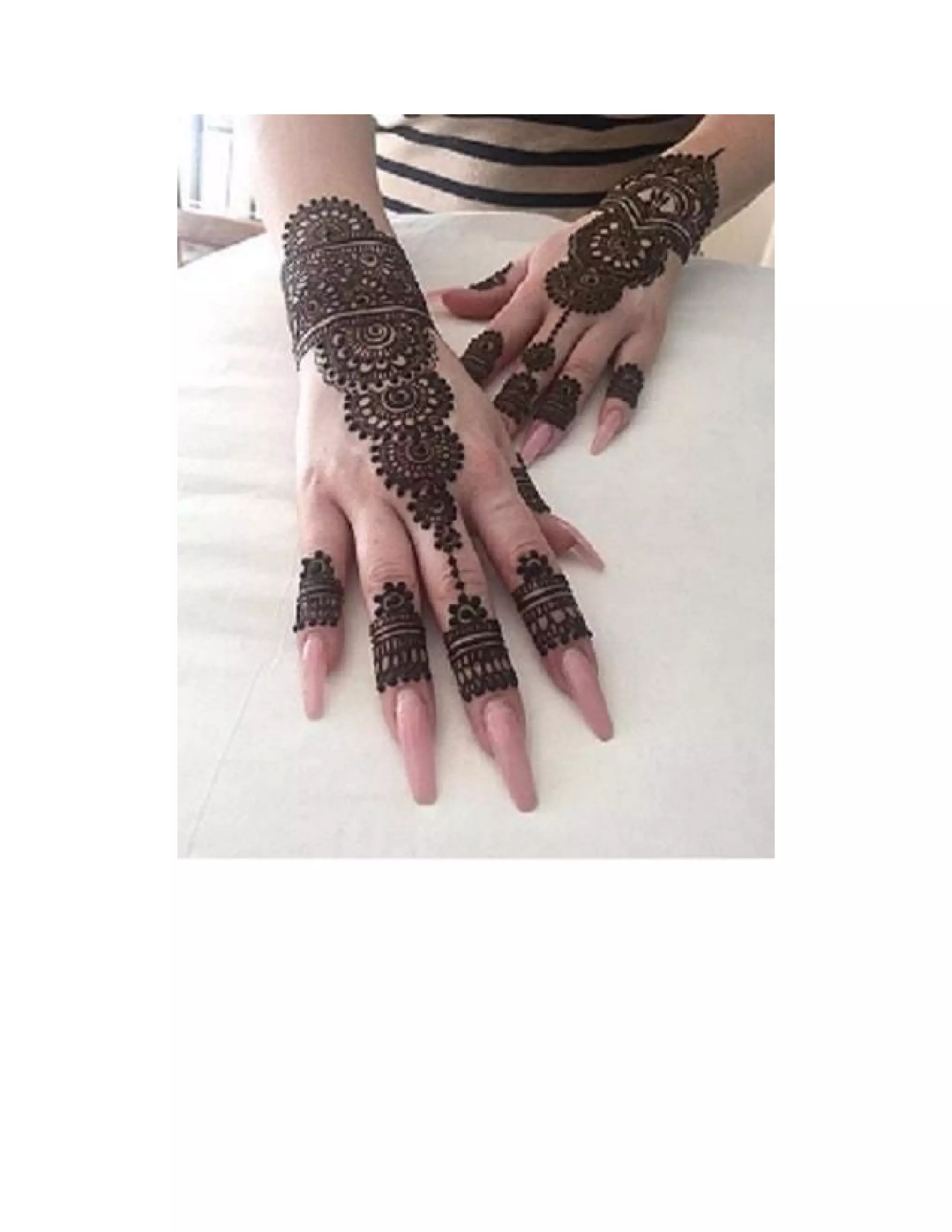 50+ mind blowingly simple mehandi designs (1) | PDF