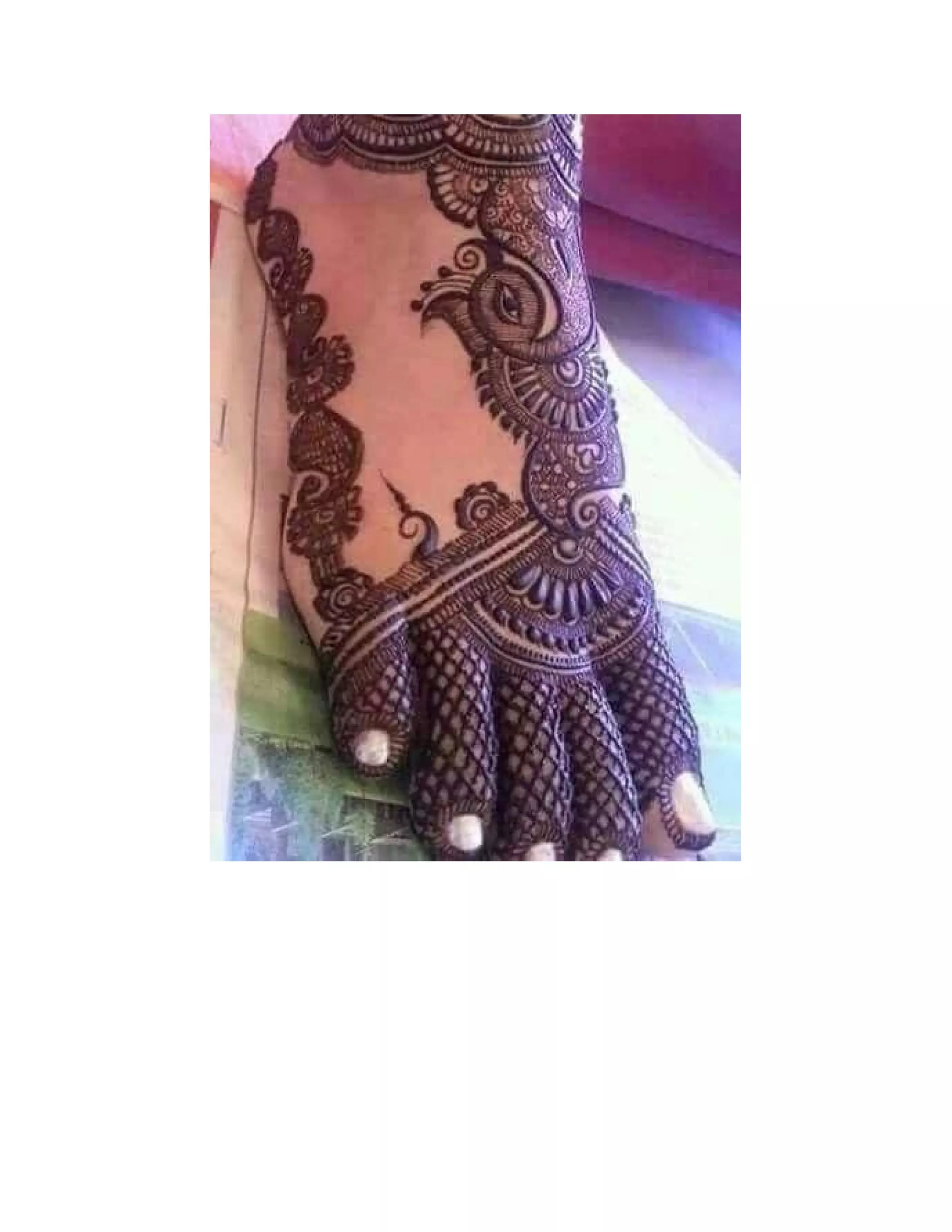 50+ mind blowingly simple mehandi designs (1) | PDF