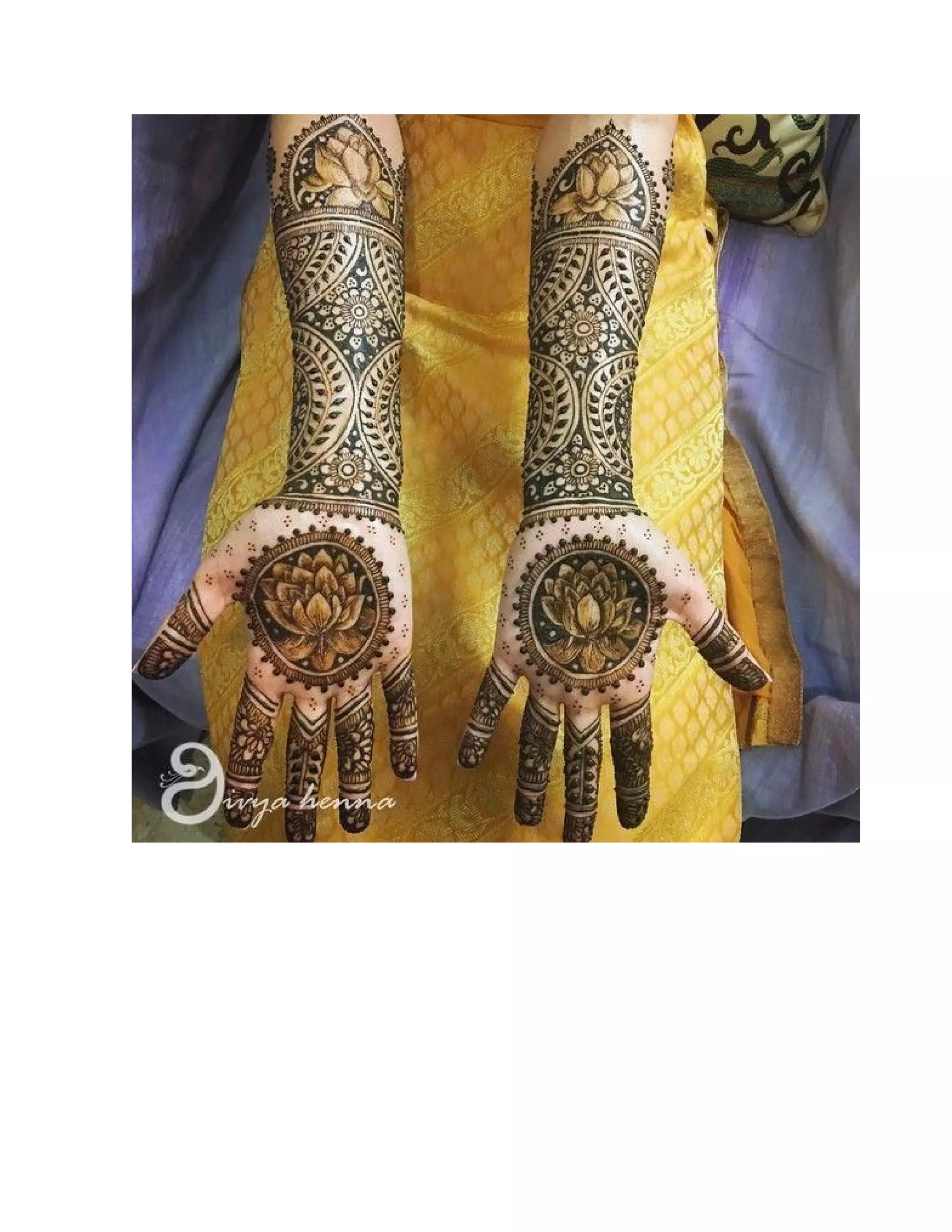 50+ mind blowingly simple mehandi designs (1) | PDF