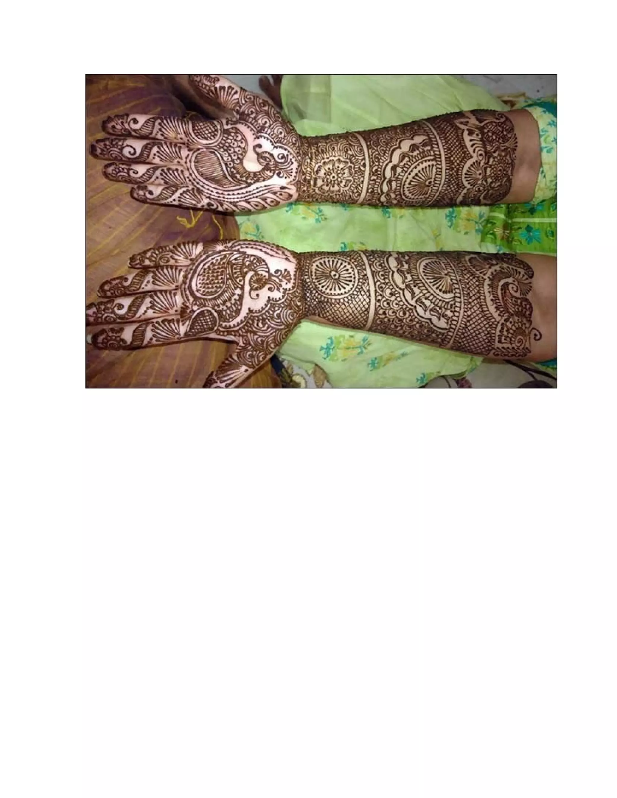 50+ mind blowingly simple mehandi designs (1) | PDF
