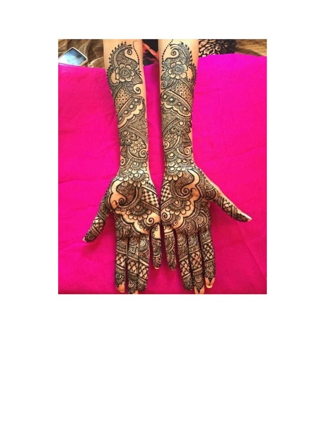 50+ mind blowingly simple mehandi designs (1) | PDF