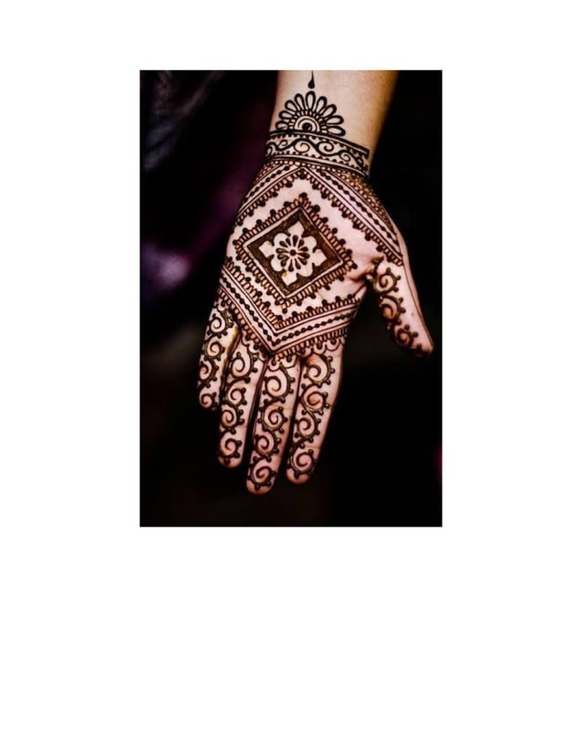 50+ mind blowingly simple mehandi designs (1) | PDF