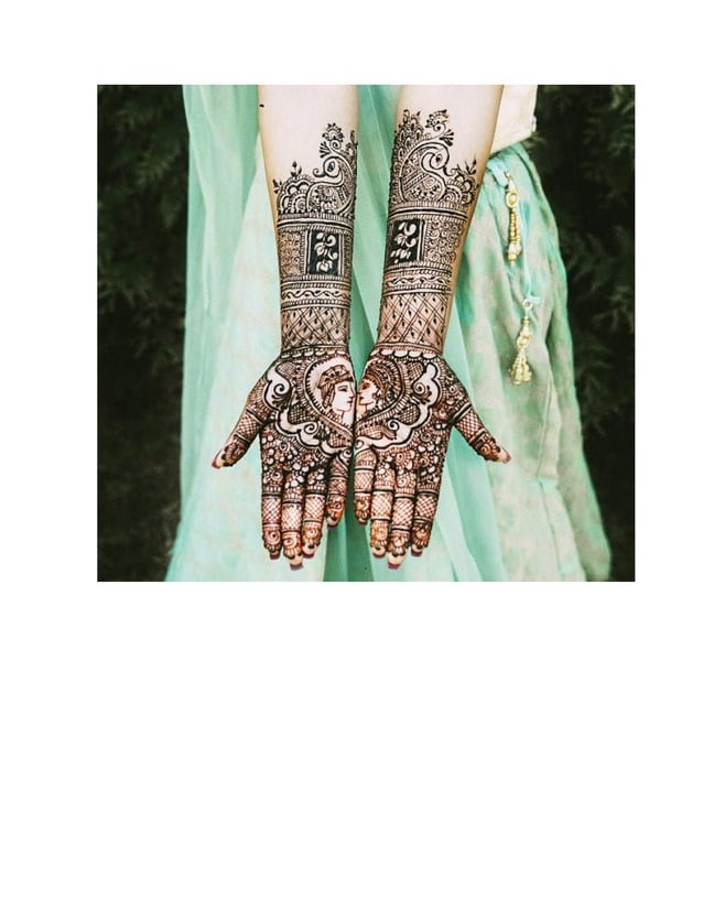 50+ mind blowingly simple mehandi designs (1) | PDF