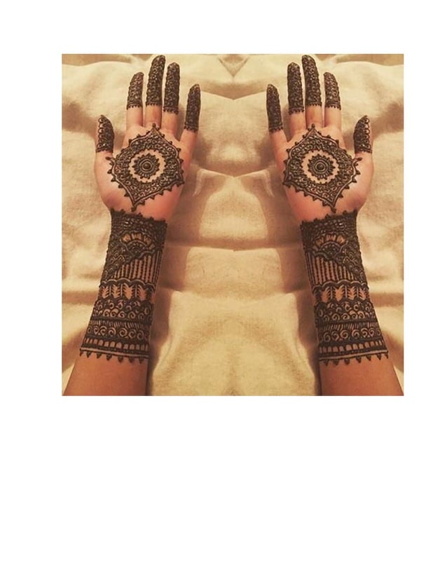 50+ mind blowingly simple mehandi designs (1) | PDF