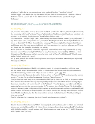 50 Mistakes of Sheikh al Albani | PDF