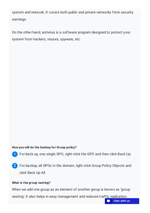 50 most commonly asked windows server interview questions | PDF