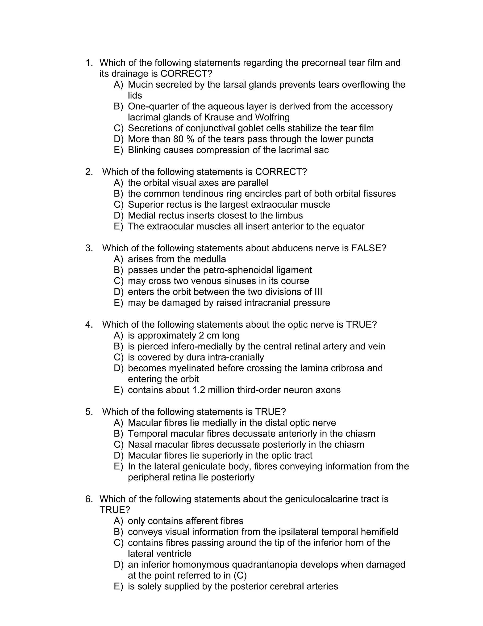 50 Multiple Choice Questions (MCQS) - Fundamentals and Principles of ...