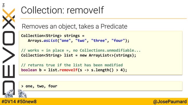 50 new things you can do with java 8 | PPT