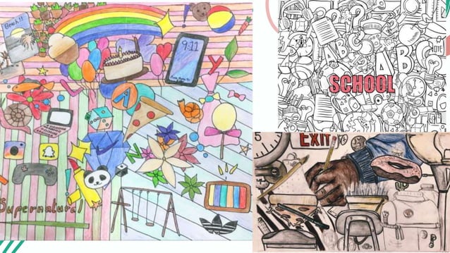 50 objects drawing challenge | PPTX | Painting | Arts and Crafts