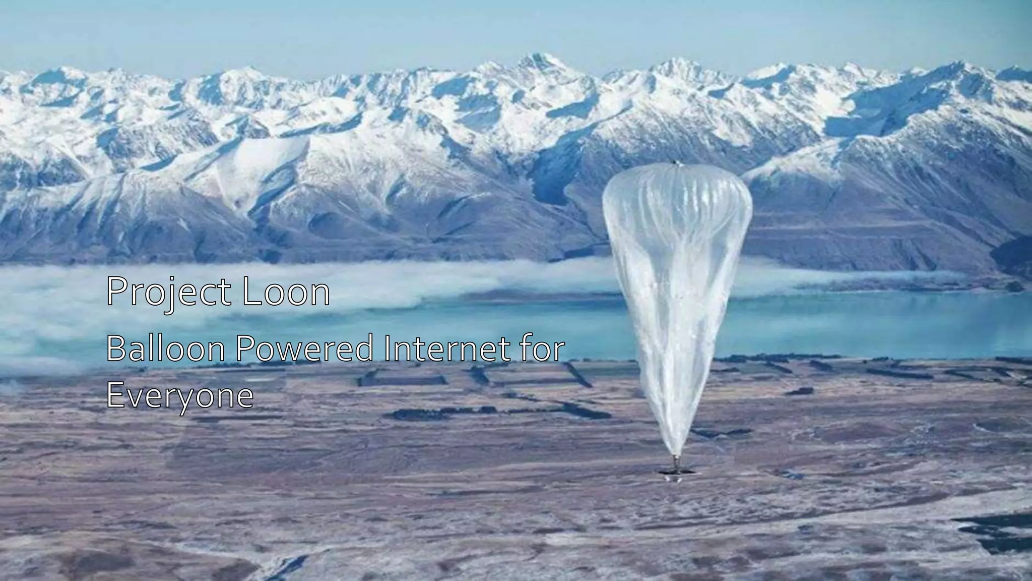 Seminar on the Project loon | PPTX